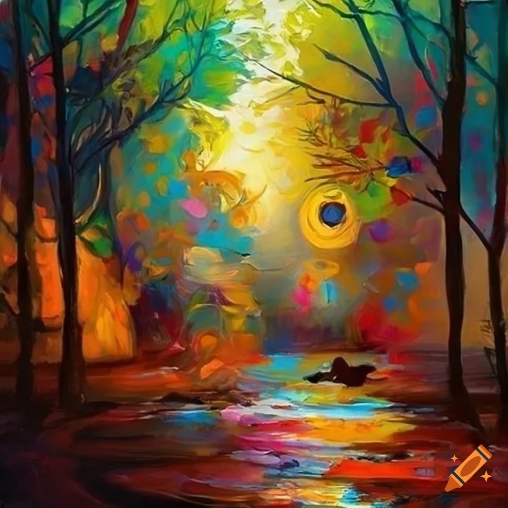 Imaginative image oil painting on Craiyon