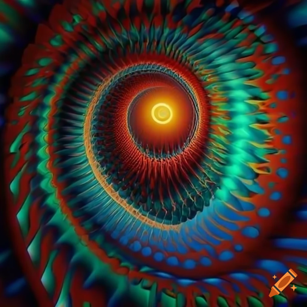 Hammond b3 organ out of 3d abstract illusion graphics on Craiyon