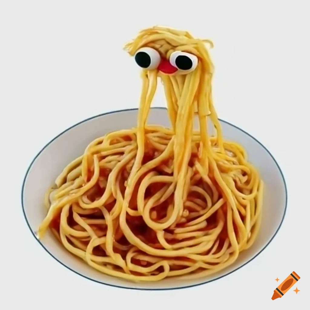 Spaghetti muppet