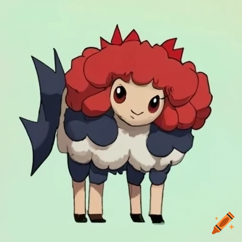 Pokemon sheep on Craiyon