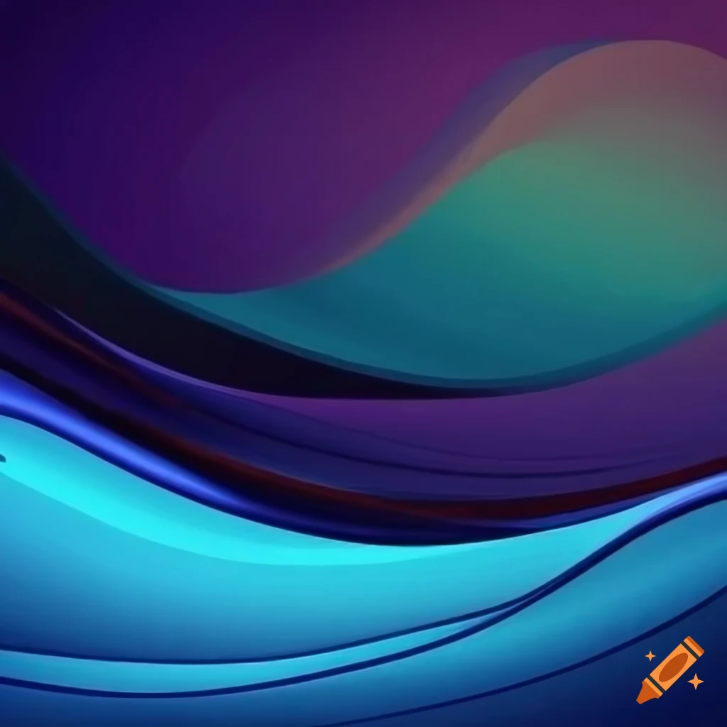 Wave background design on Craiyon