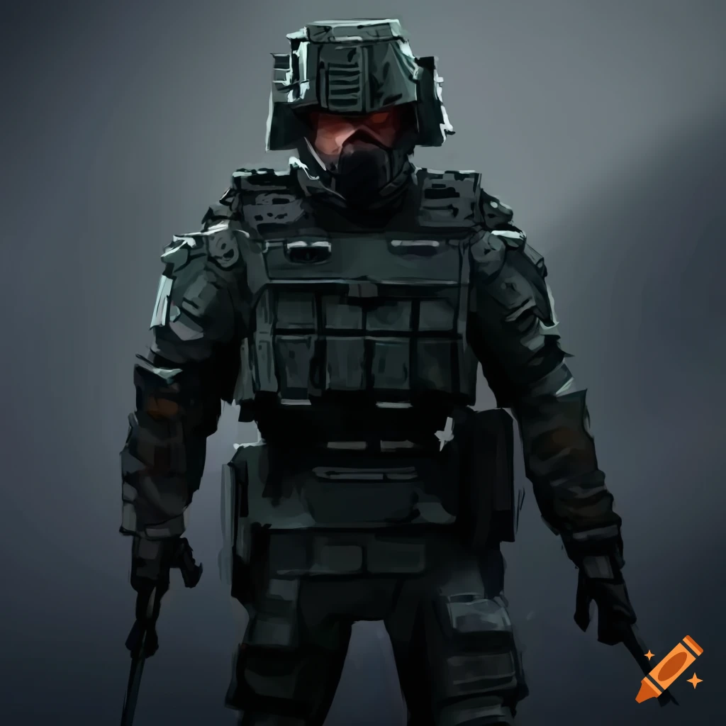 Modern armored infantry concept