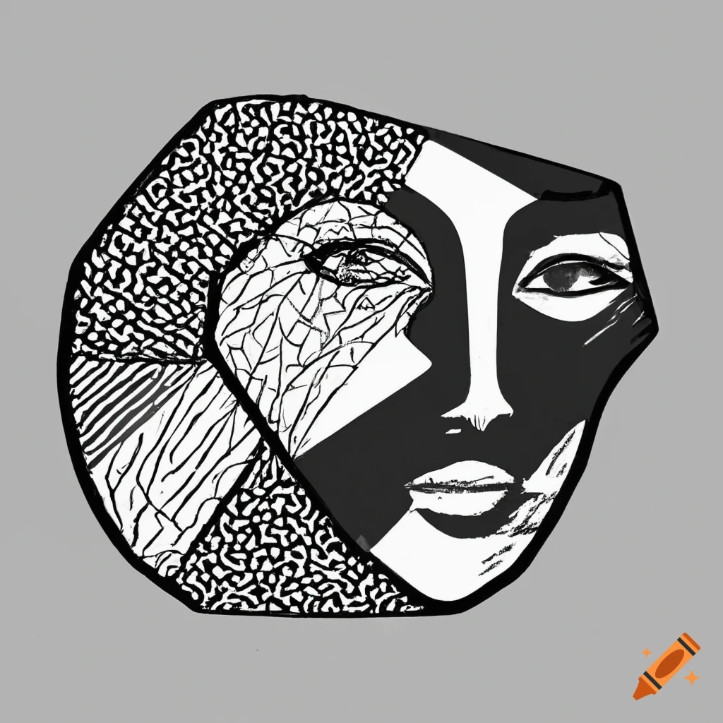 Half-geometric portrait