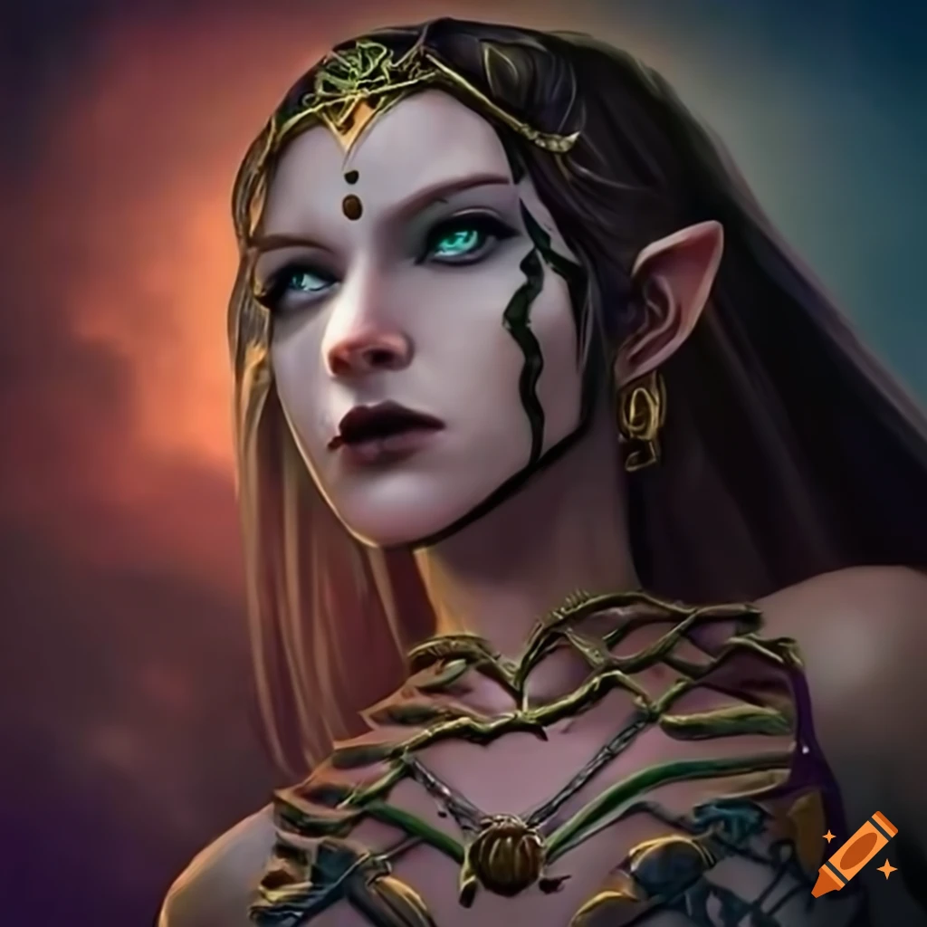 Create a visually striking representation of Morai-heg, the Crow ...