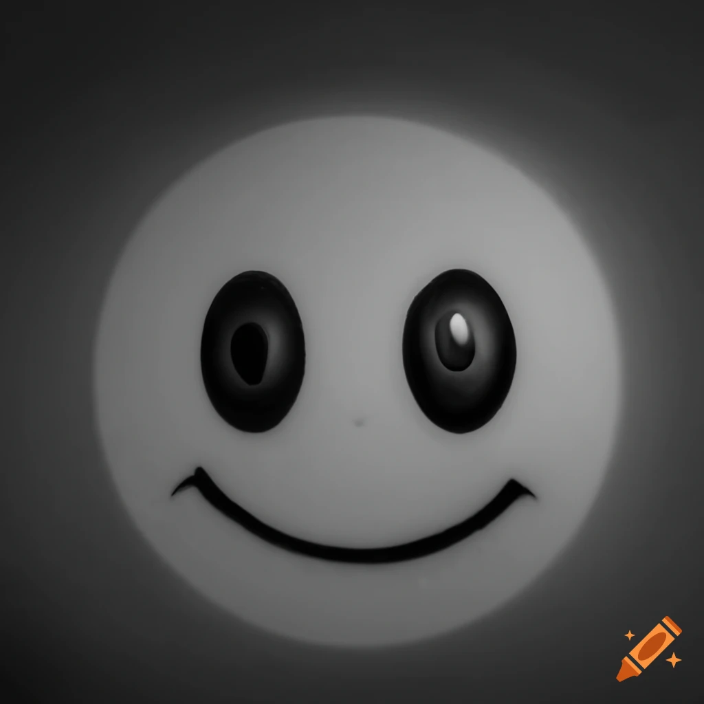 Three eyed smiley face