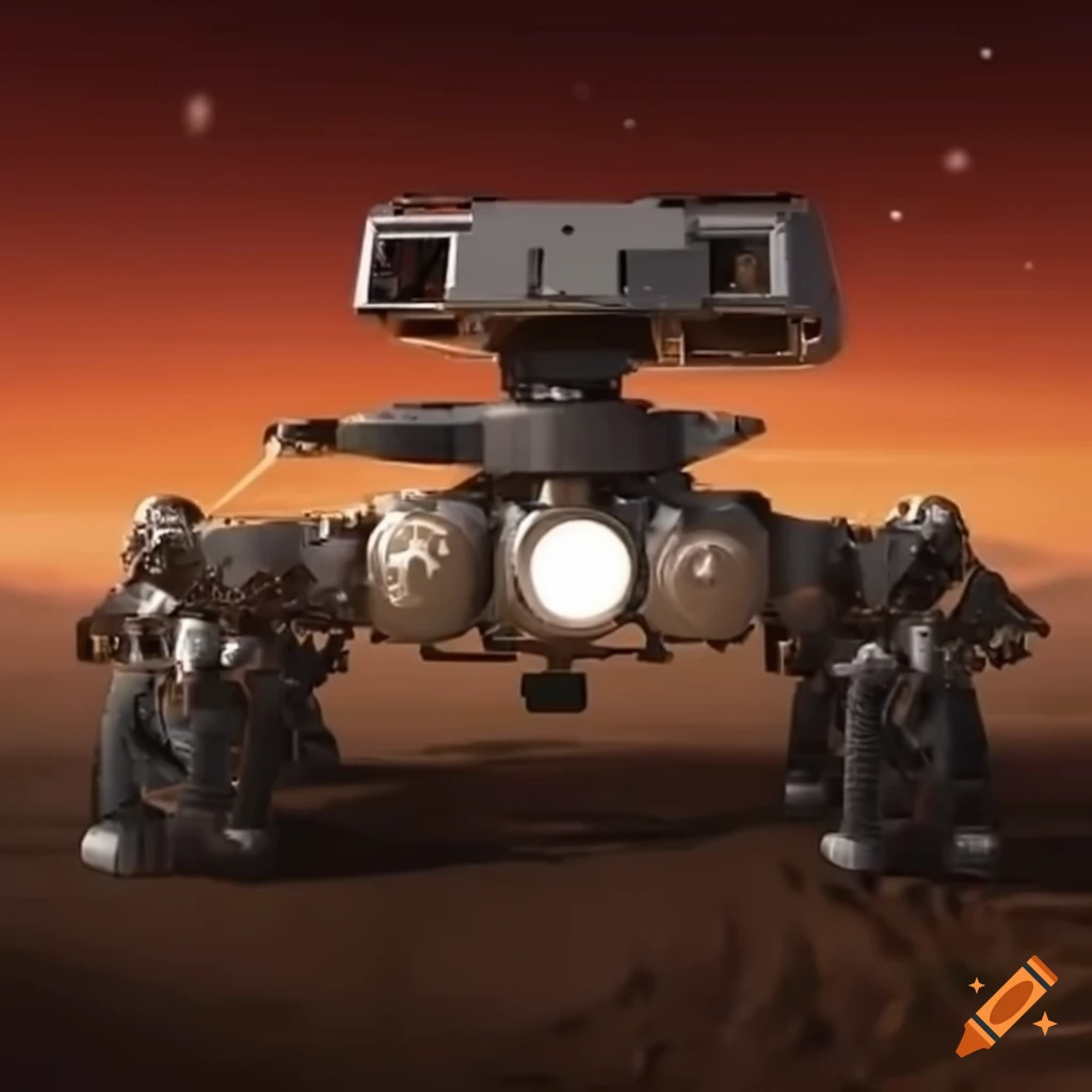 A robotic rover prototype designed for extraterrestrial exploration