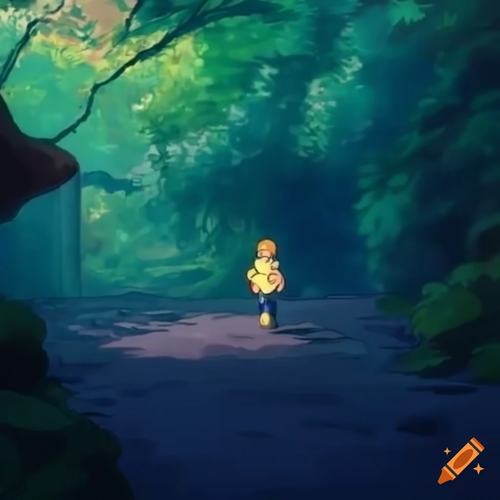 80s anime still, super mario, cel shading, Studio Ghibli –ar 3:2 on Craiyon