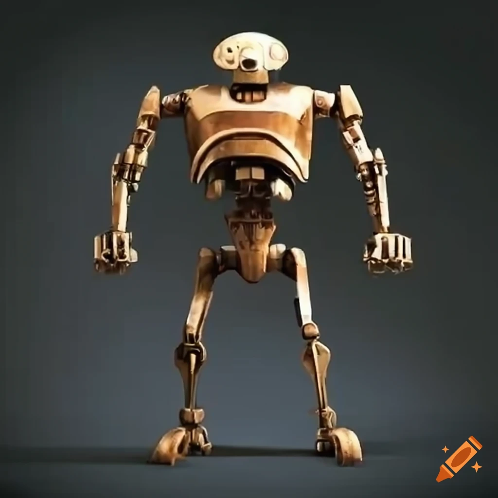 Clockwork battle droid