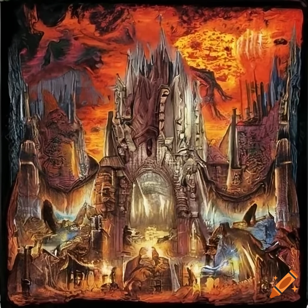 90s fantasy game cover on Craiyon