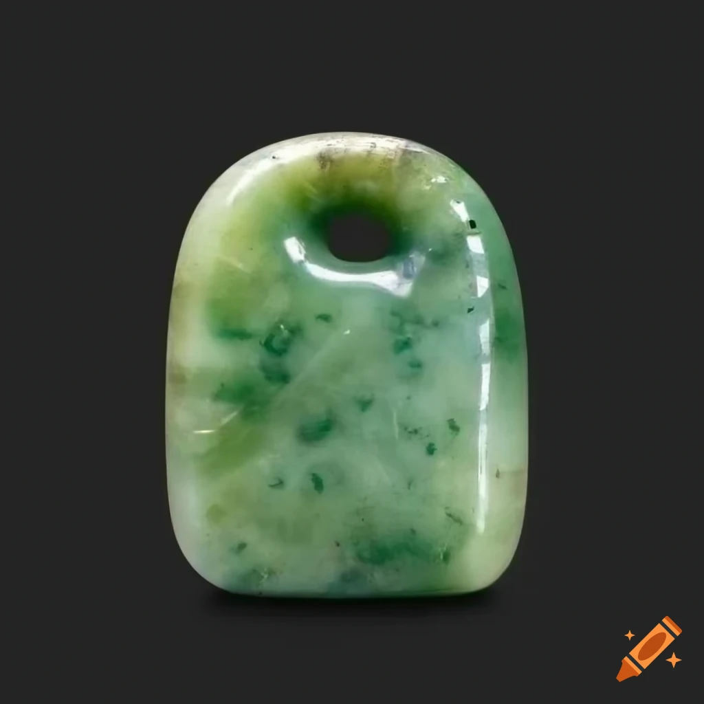 Jade objects from the ancient pre-hispanic inca culture