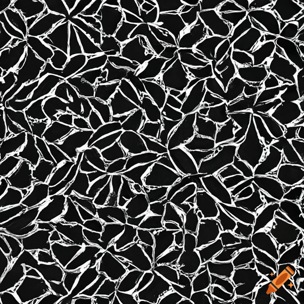 Repeating paterns, black and white