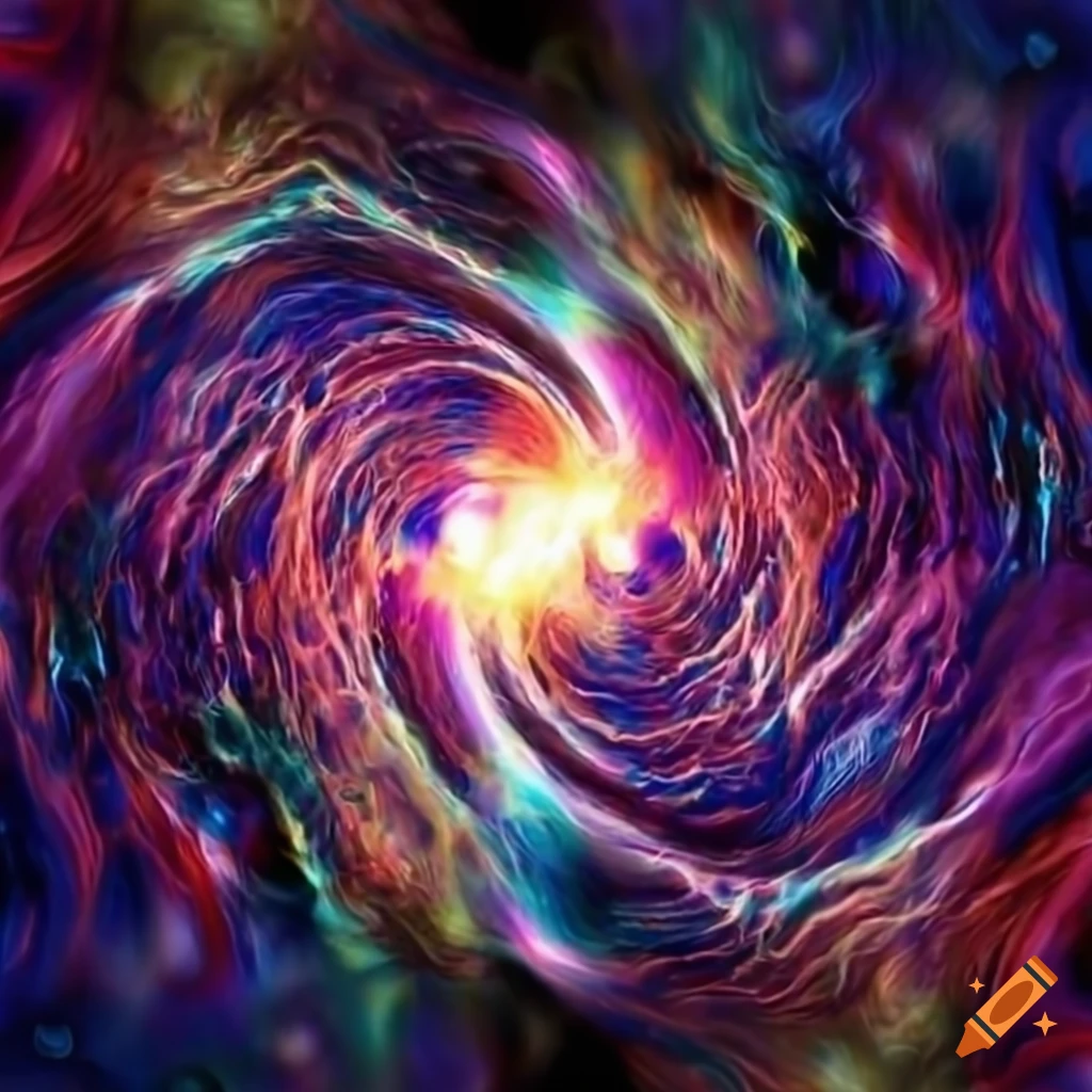 Passage through energy vortex