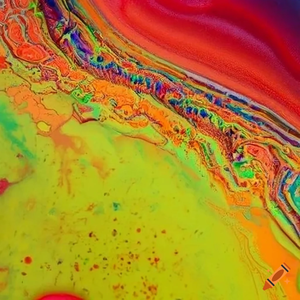 Colorful punch hole display wallpapees on Craiyon