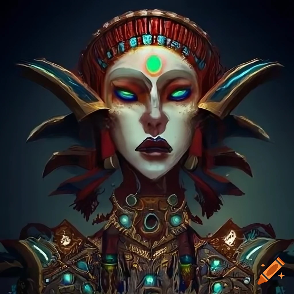 In this captivating concept art, we are transported to the awe ...