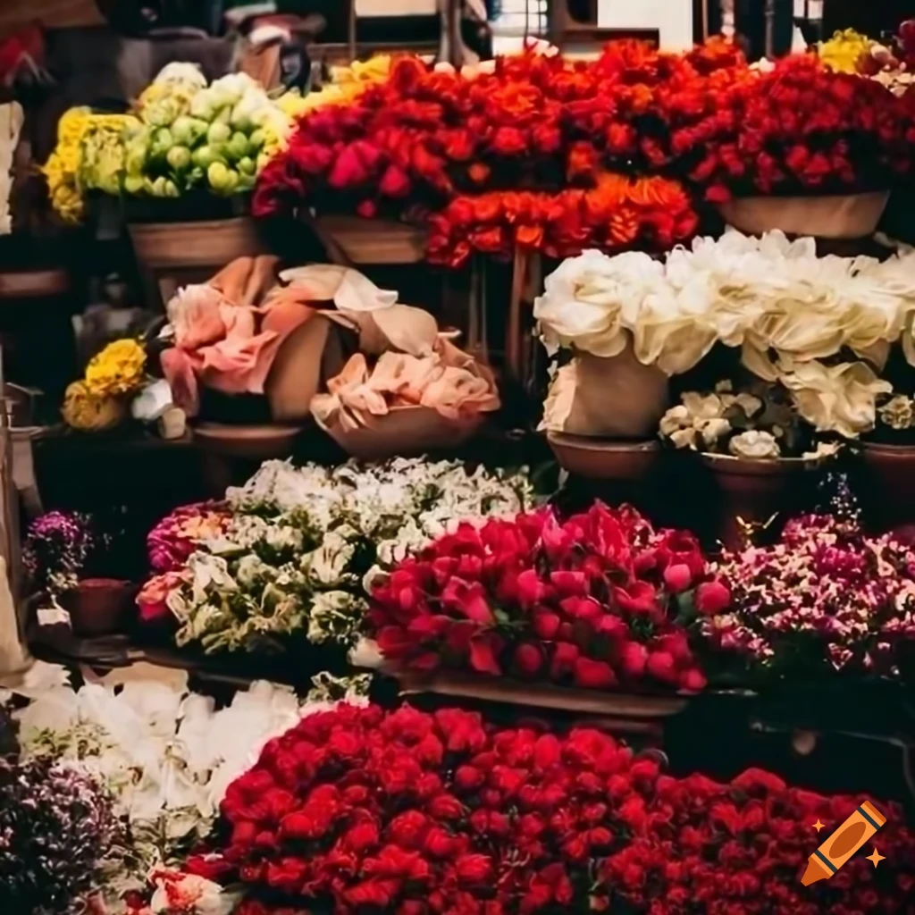 Flower Market Photography