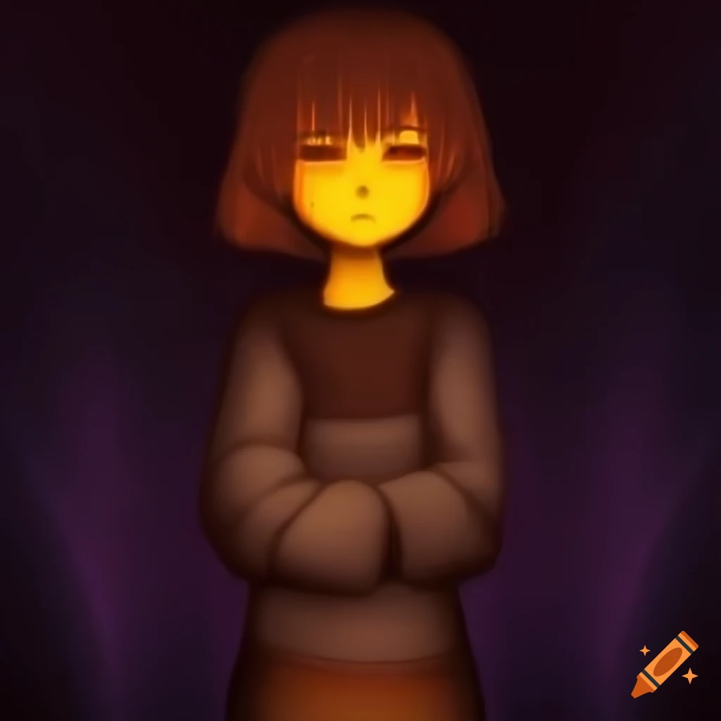 Frisk, digital art, atmospheric, dynamic lighting, high detail, hd