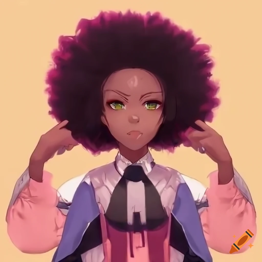 Vtuber afro