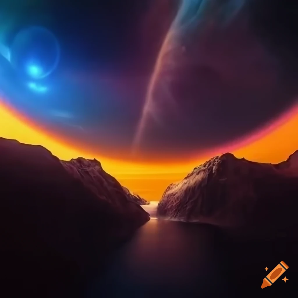 Landscape of infinity 4k