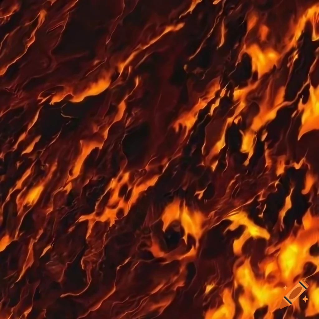 Magma texture on Craiyon