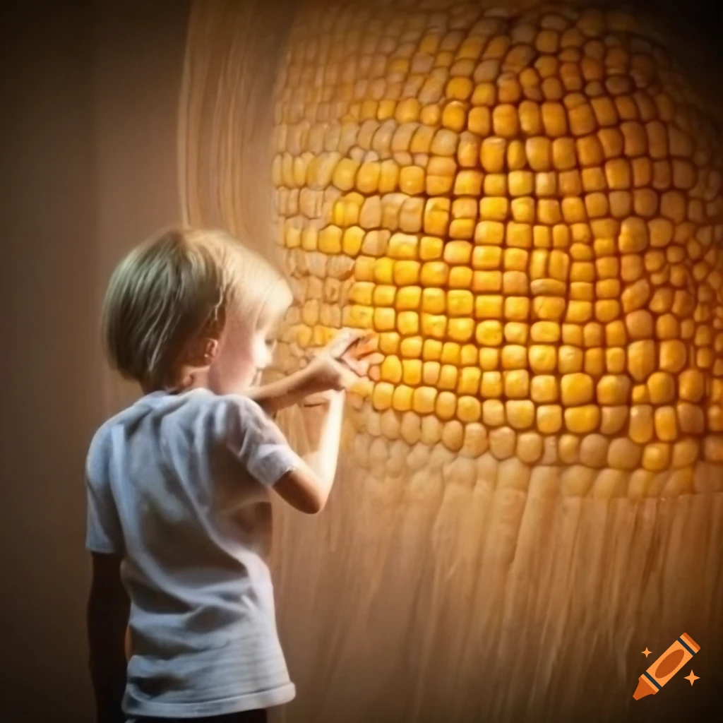 Its corn, kid, a big lump with knobs