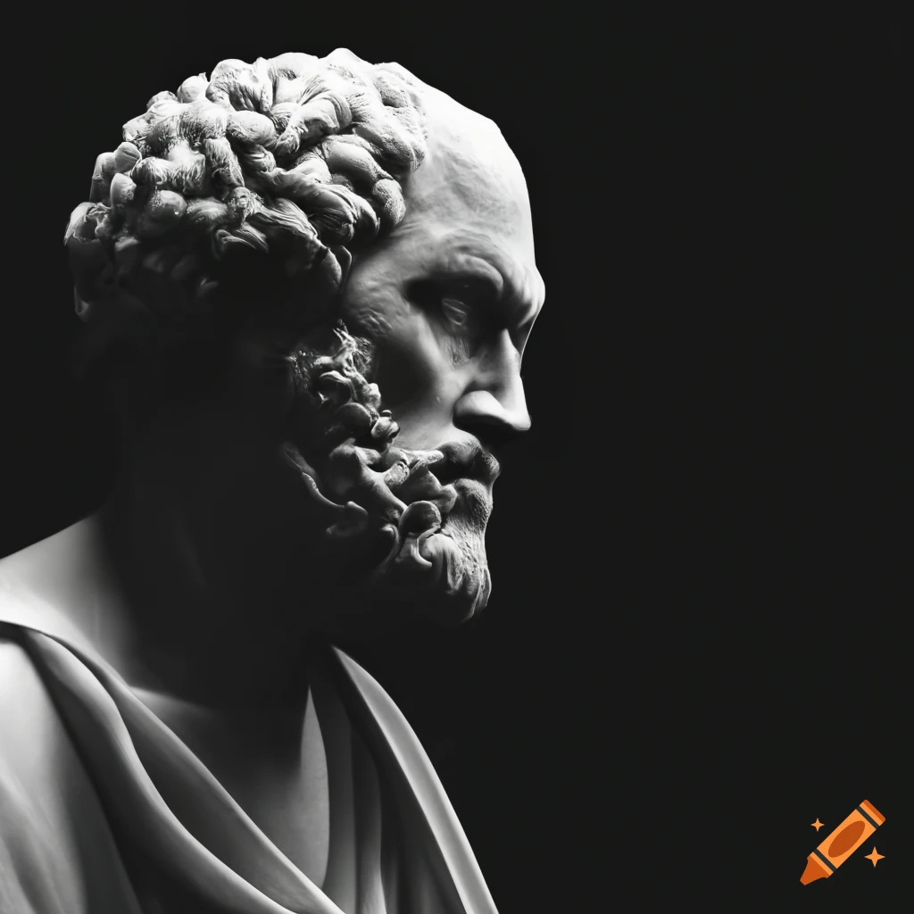 Philosophy black and white high resolution