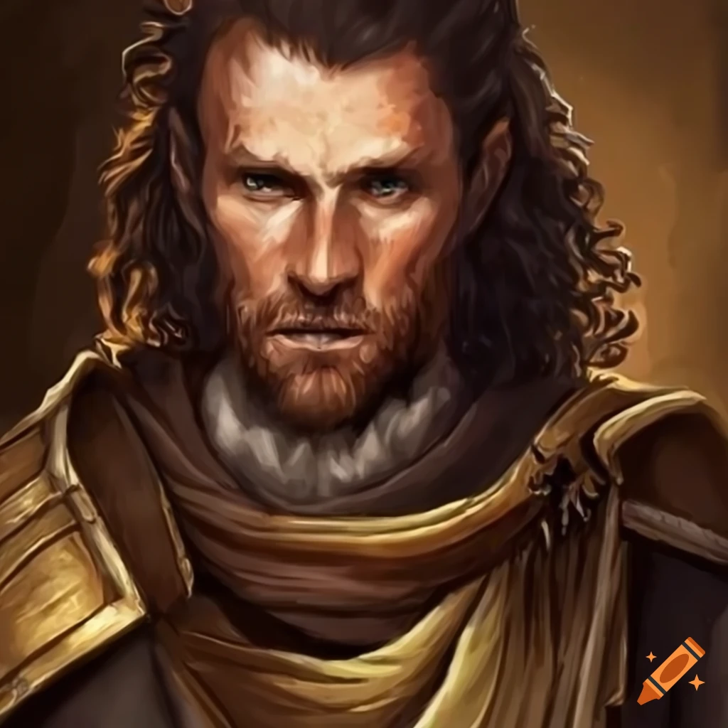 A Dungeons and Dragons character named Sebastien Malory, he's a human ...