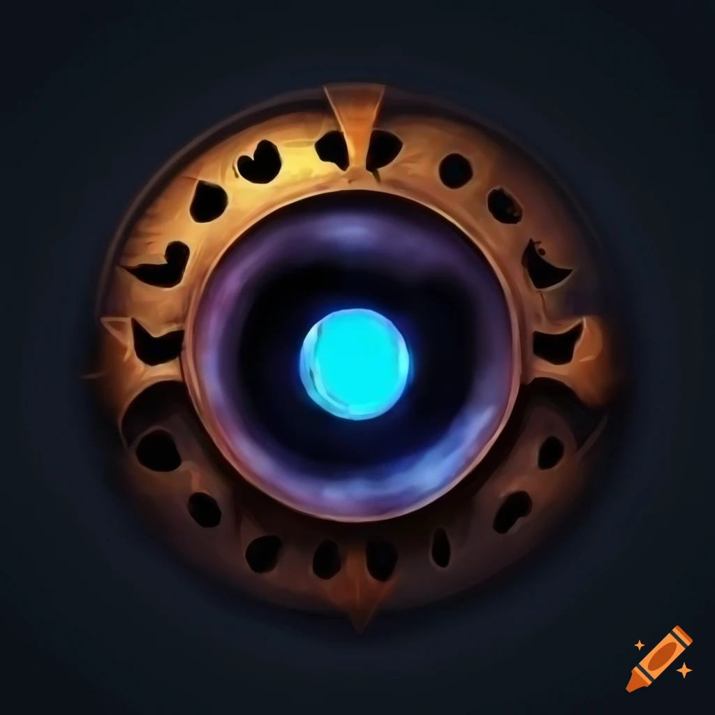 LOGO for an Action based TTRPG called Aeternum Engine. Include Magic ...