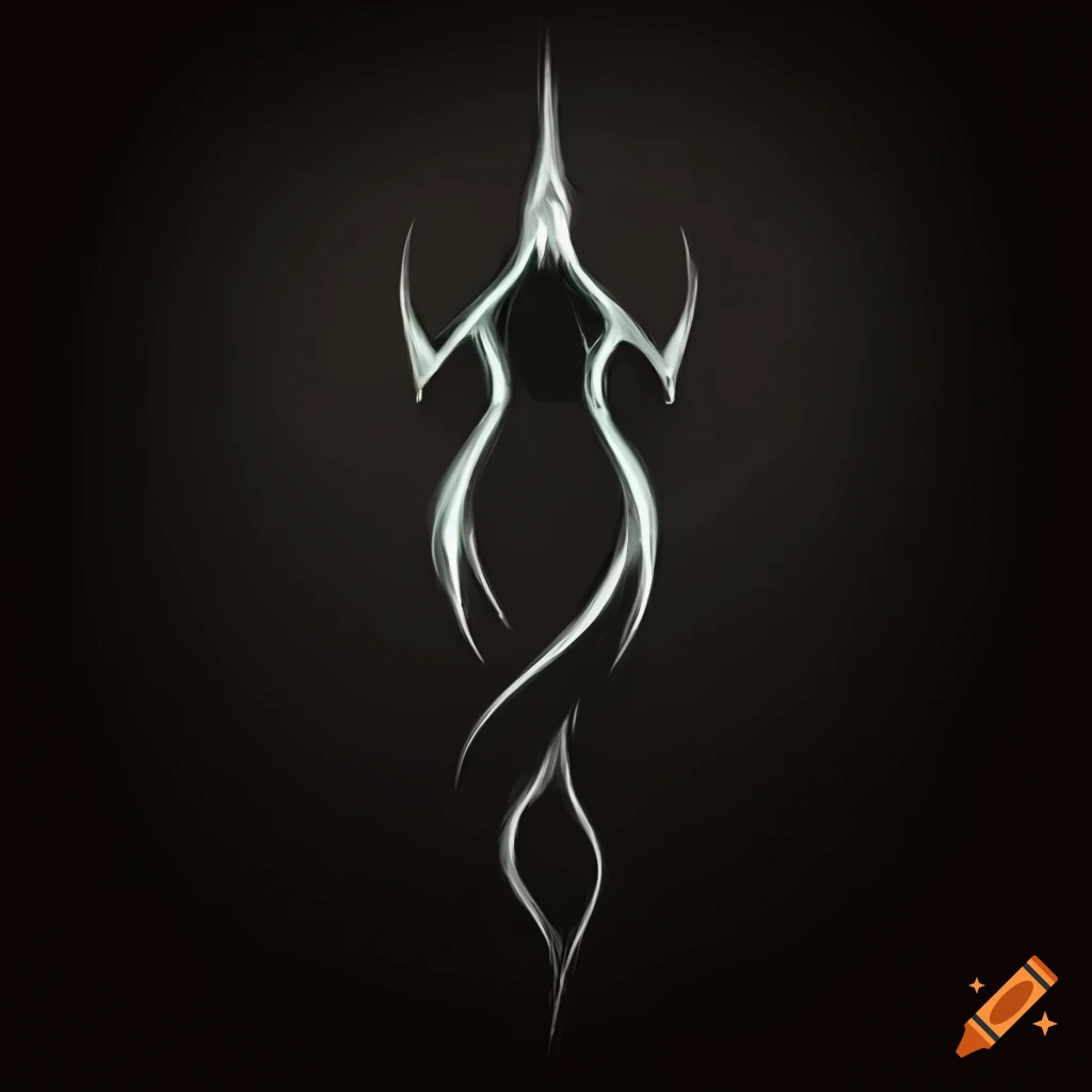 Dark fantasy air symbol on Craiyon