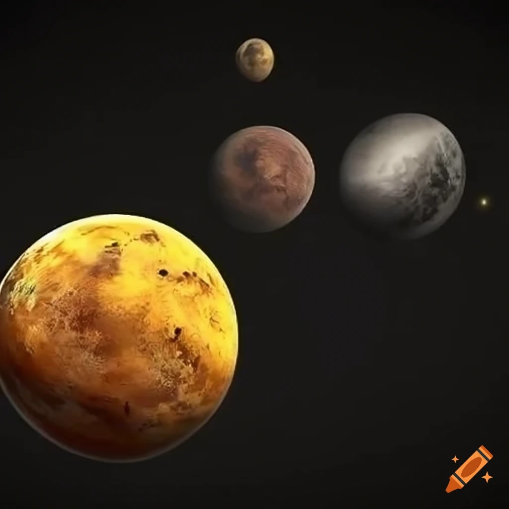 Yellow planet video game