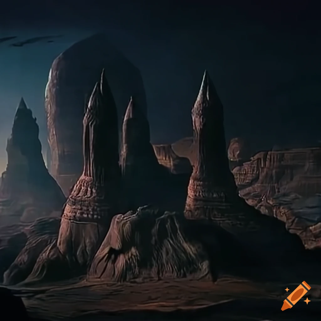 1988 dark fantasy film, ancient civilization living on an utopistic ...