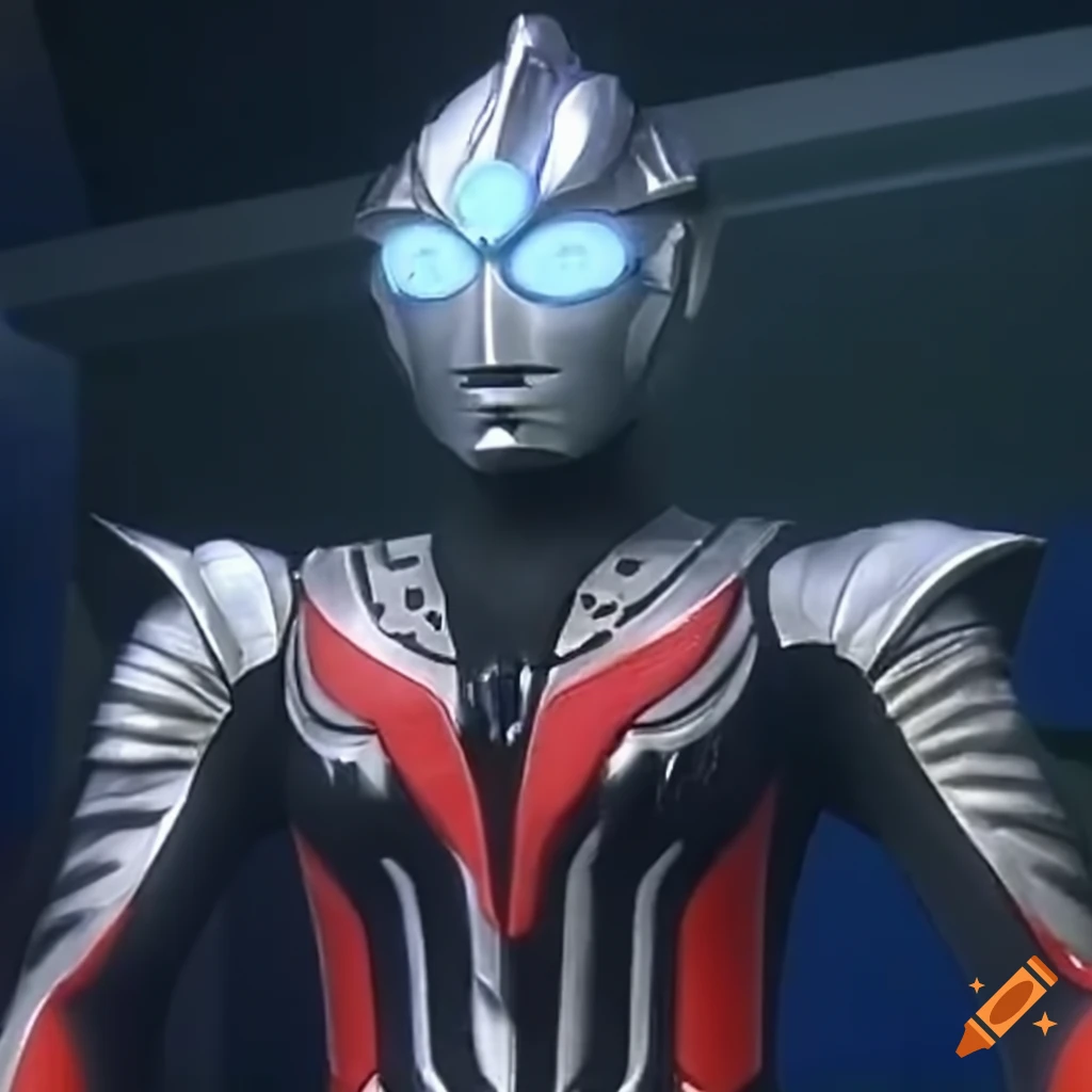 Ultraman Phobos stands tall at 50 meters, with a sleek and streamlined ...