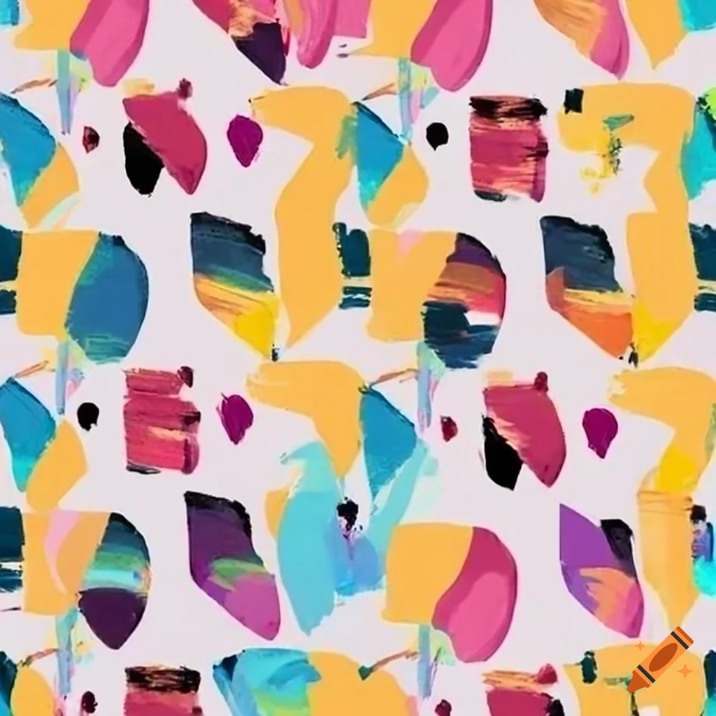 Clean modern art pattern