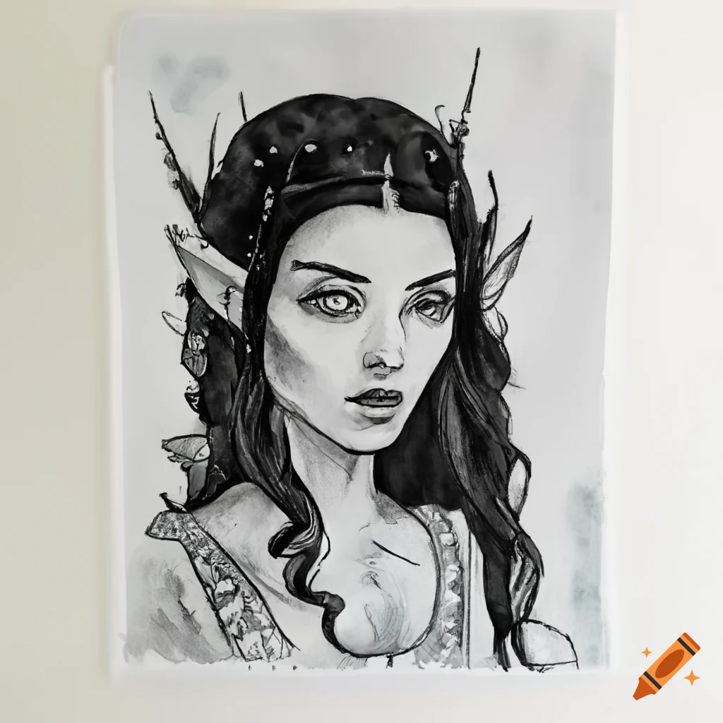 Princess keyleth ashari on Craiyon