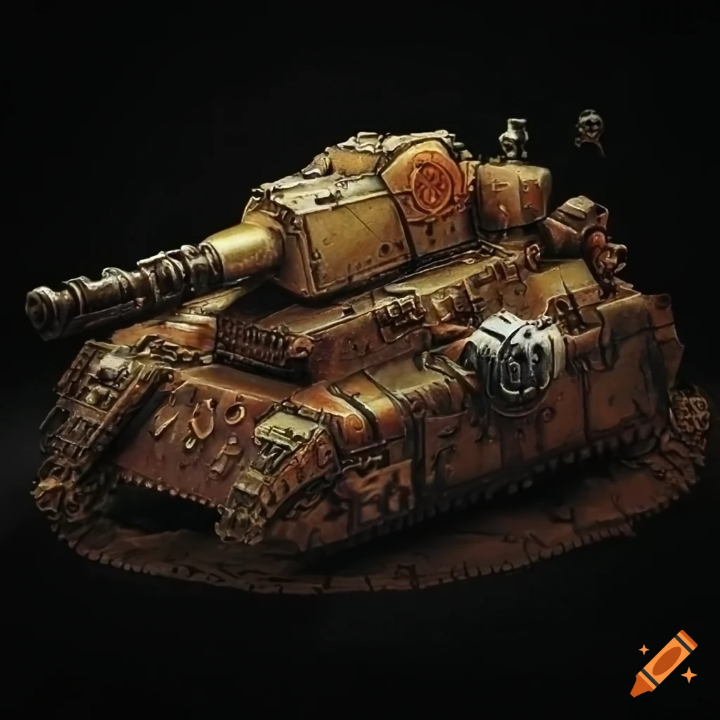 Kaiser empire german warhammer ork steampunk tank