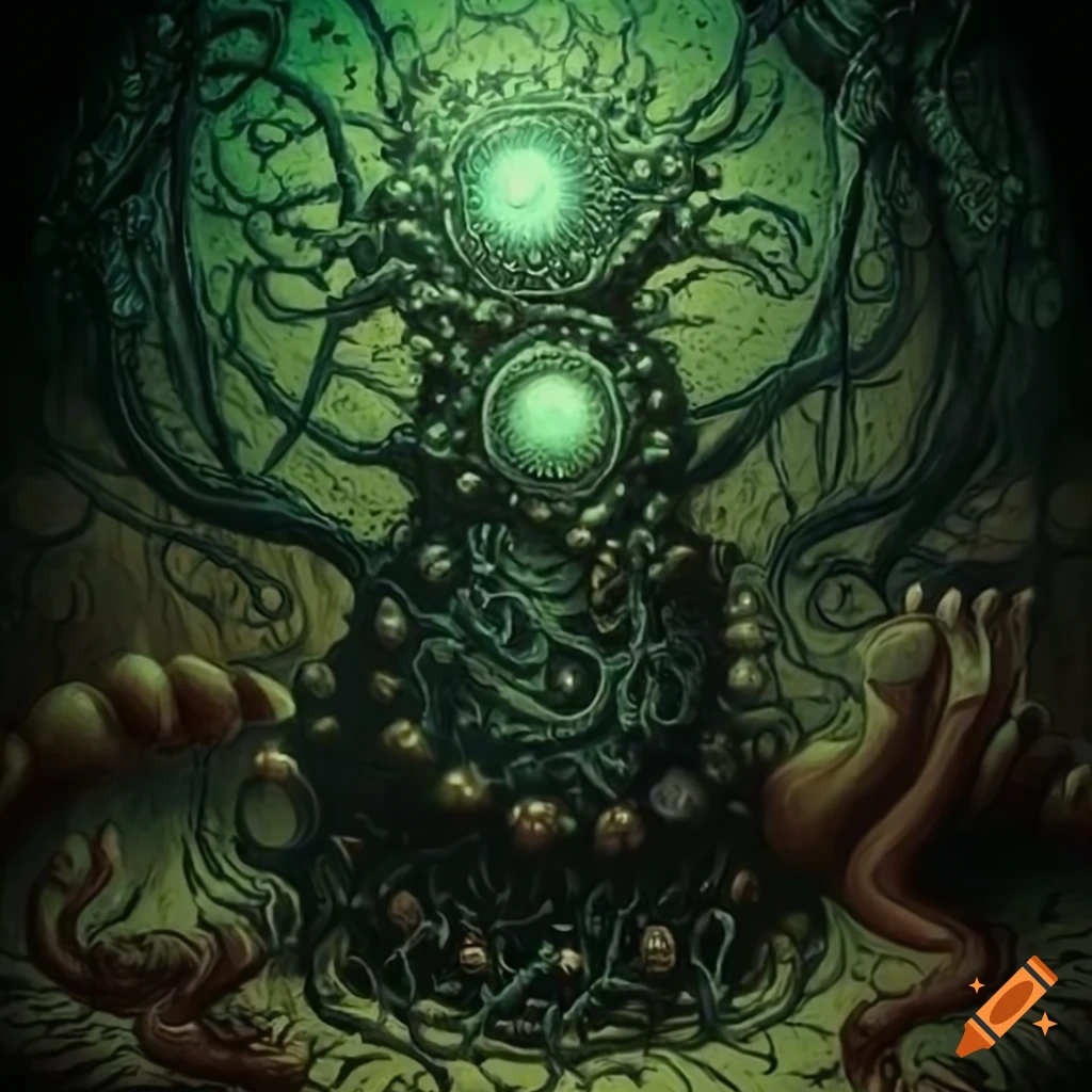 Yog-sothoth on Craiyon