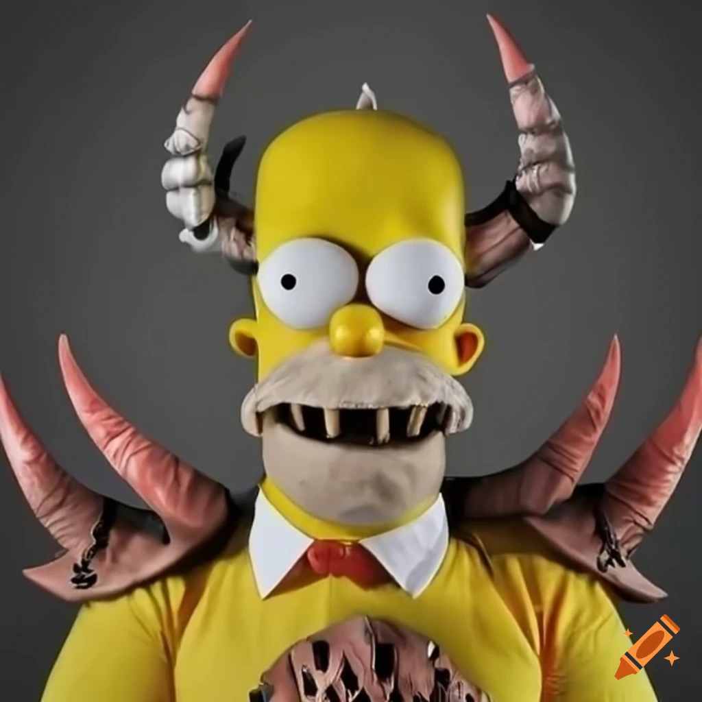 Homer simpson inspired gwar costume