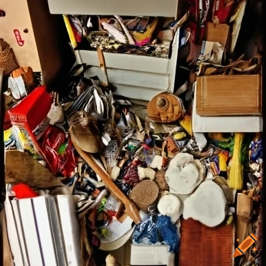 Hoarding random objects on Craiyon