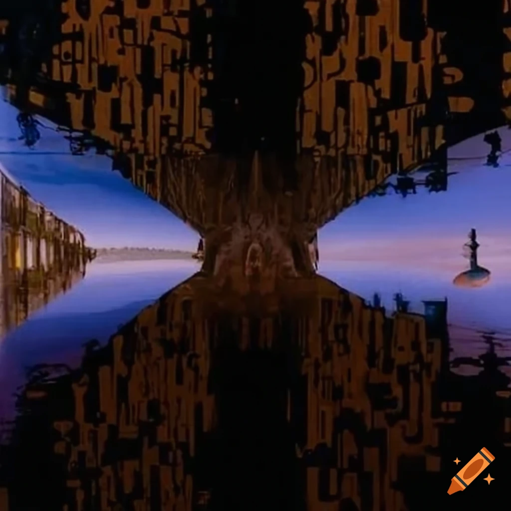 Floating world composed