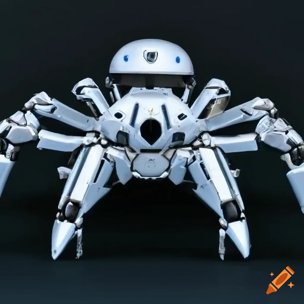Robot spider,symmetrical design, _photo_real_subject_in_front_full_body ...