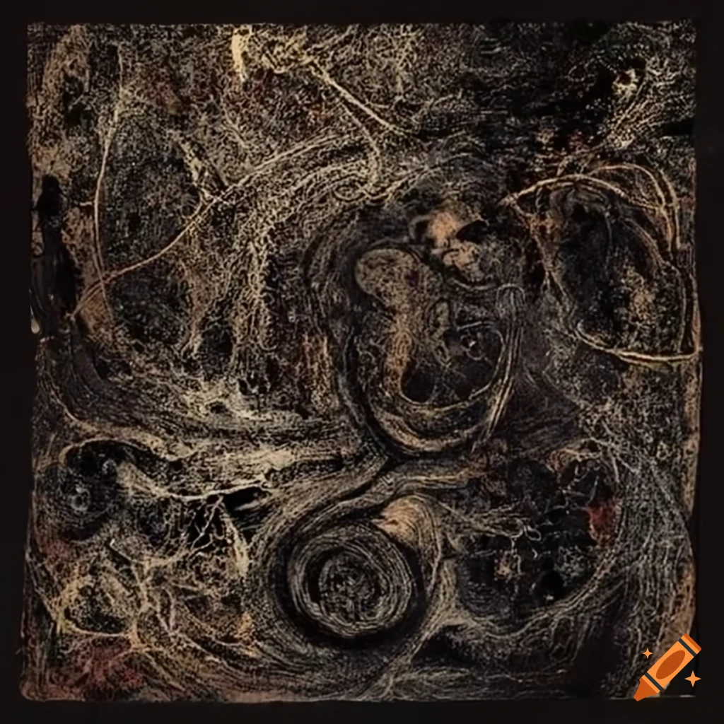 Baroque distant black metal deconstructing the inside of a hairy ...