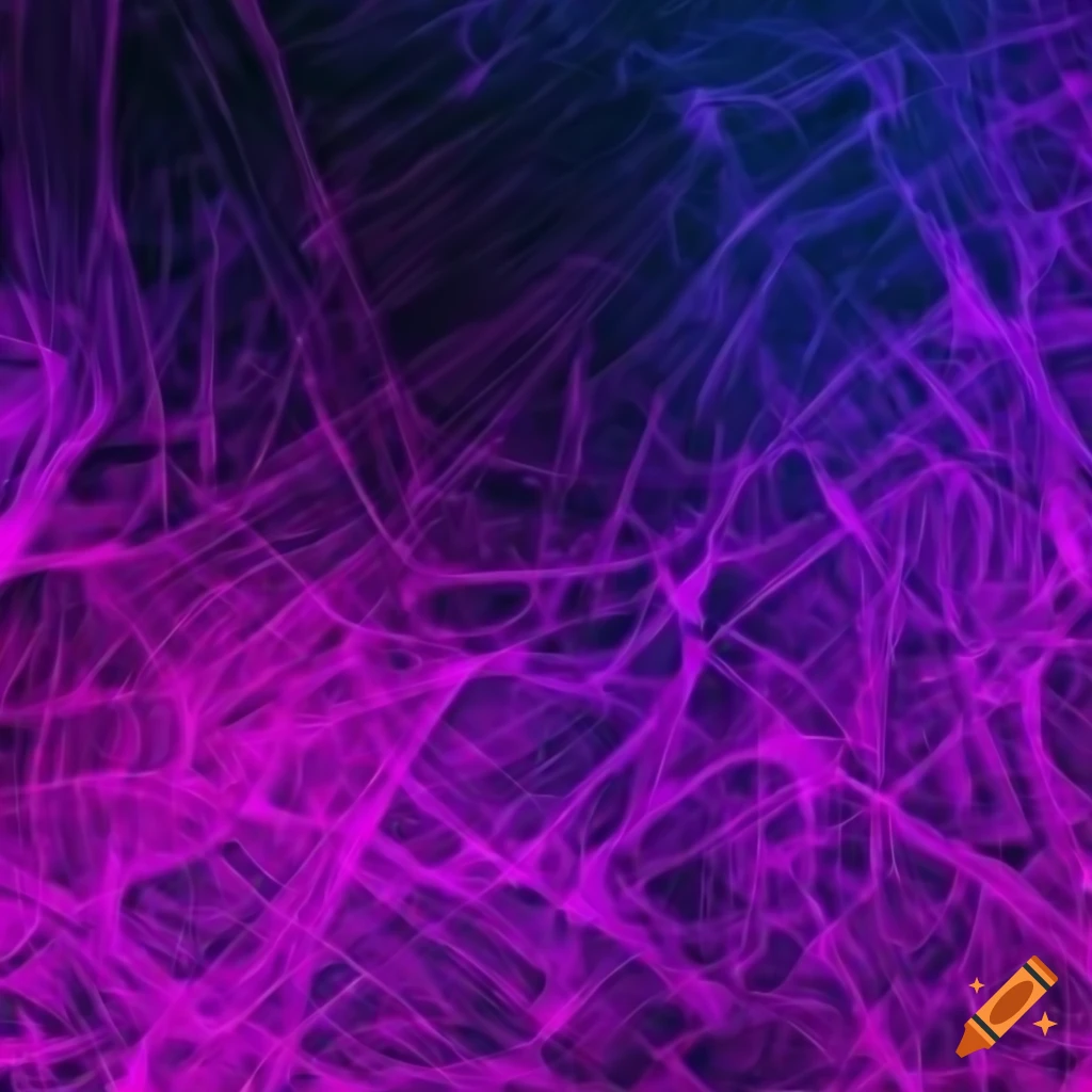 Neon pink background with abstract digital design