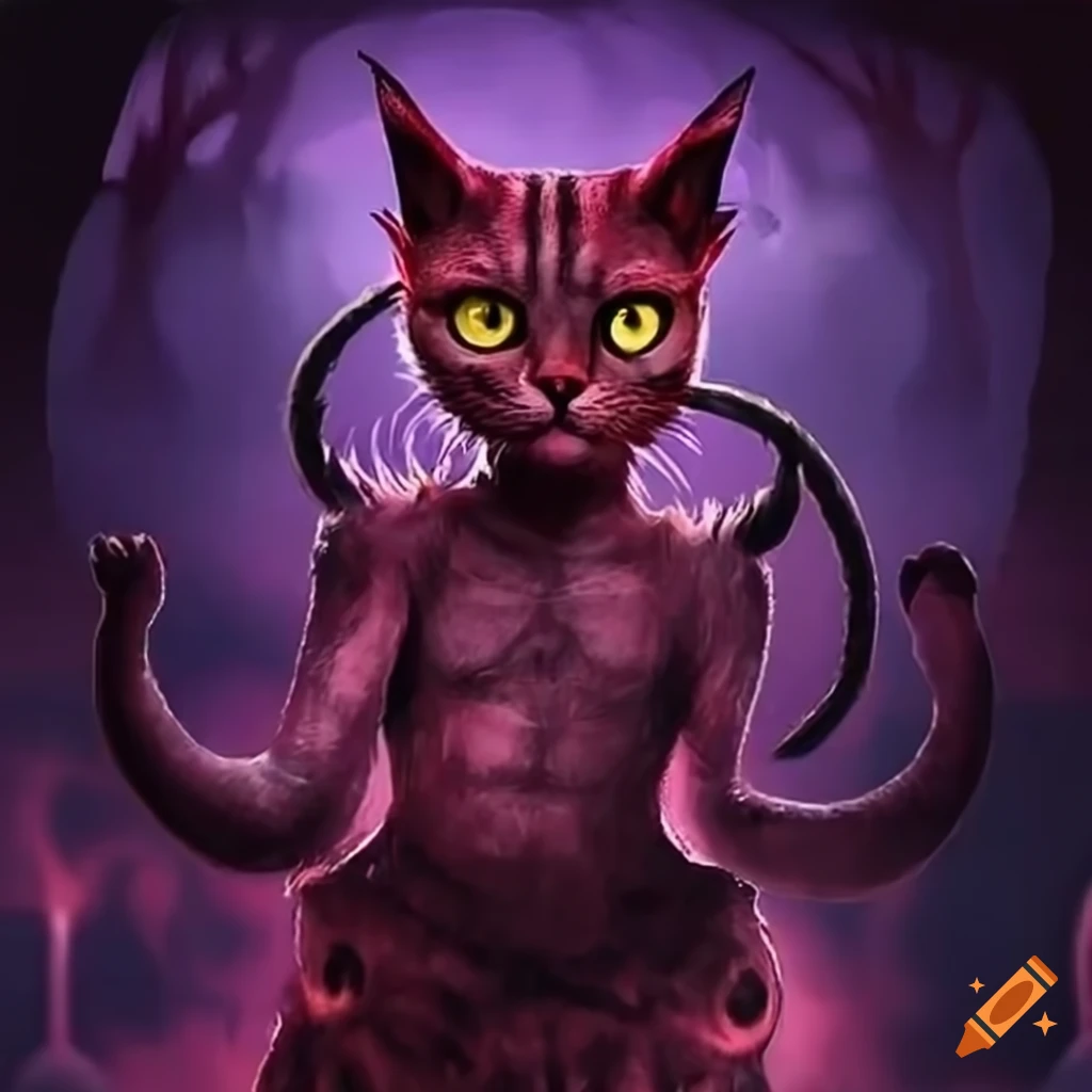 Demonios Gatos Anime Caçador De Demônios Hd Chaveiro Acrílico