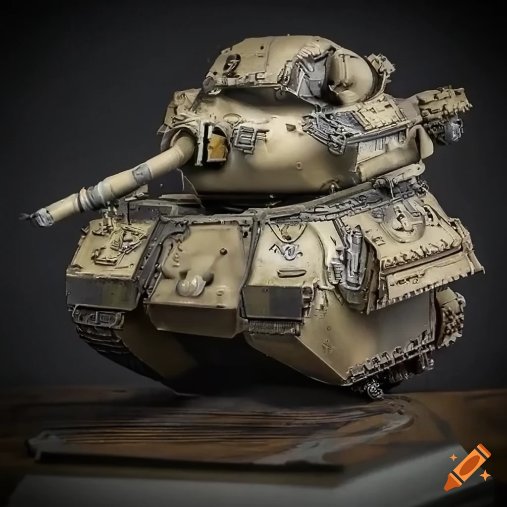 Walking mechanical vehicle tank kitbashed detailed model designed by ...