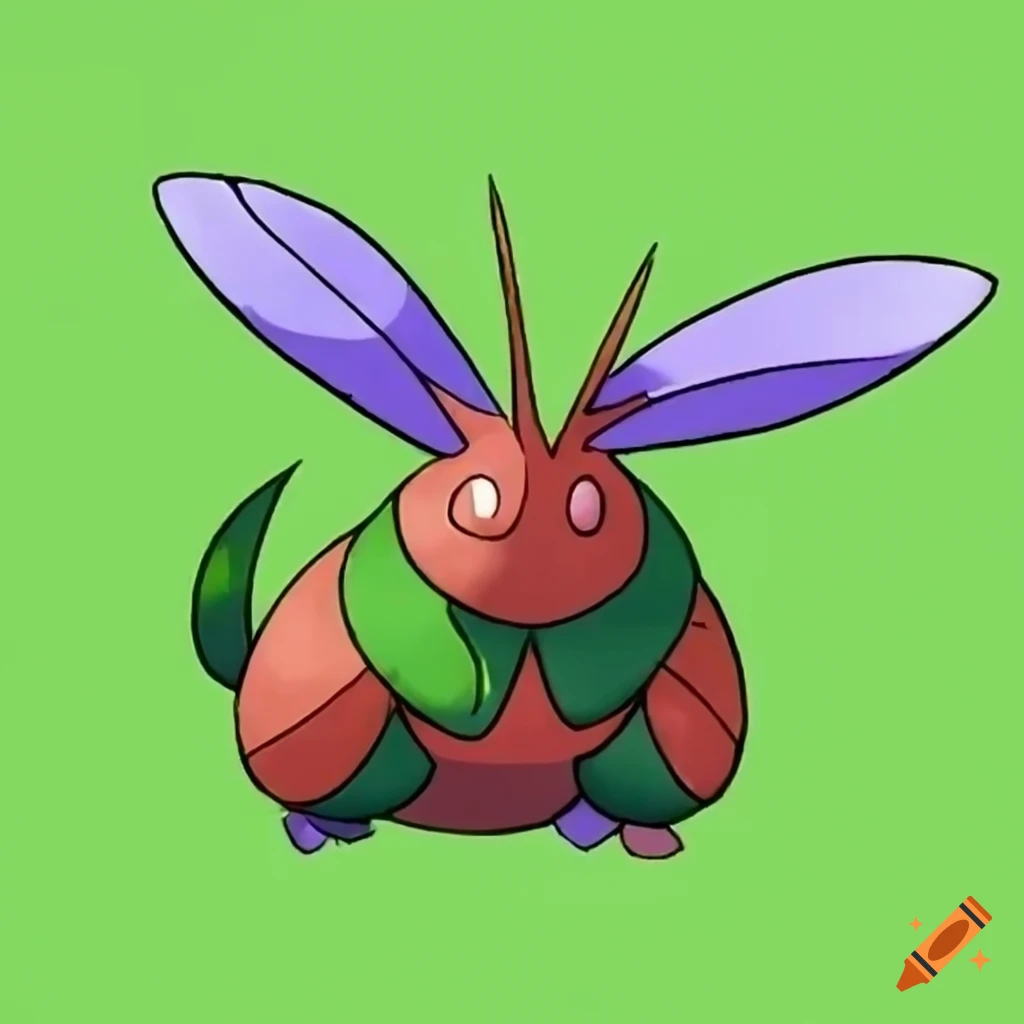 Bug grass type pokemon