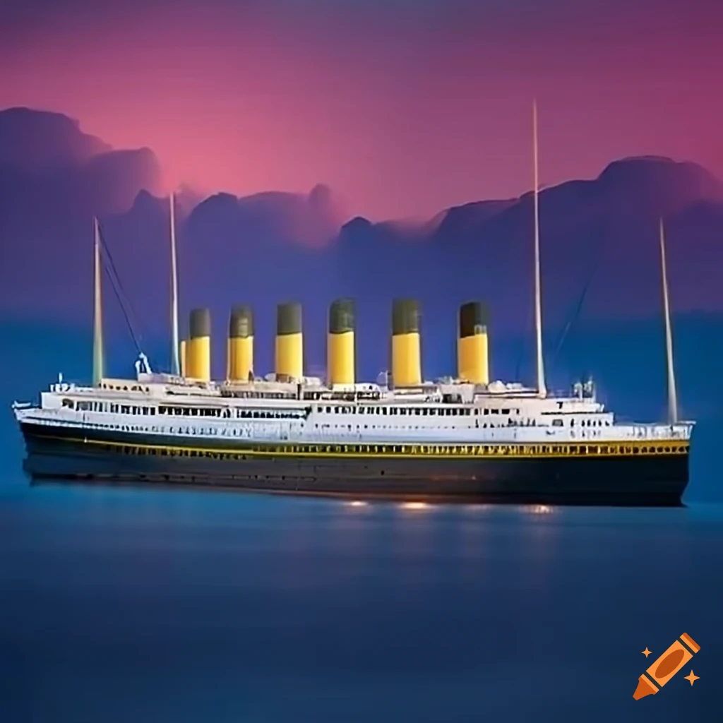 Titanic rgb on Craiyon