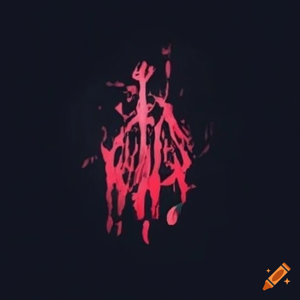 A logo for a clothing brand called "bleed hope"