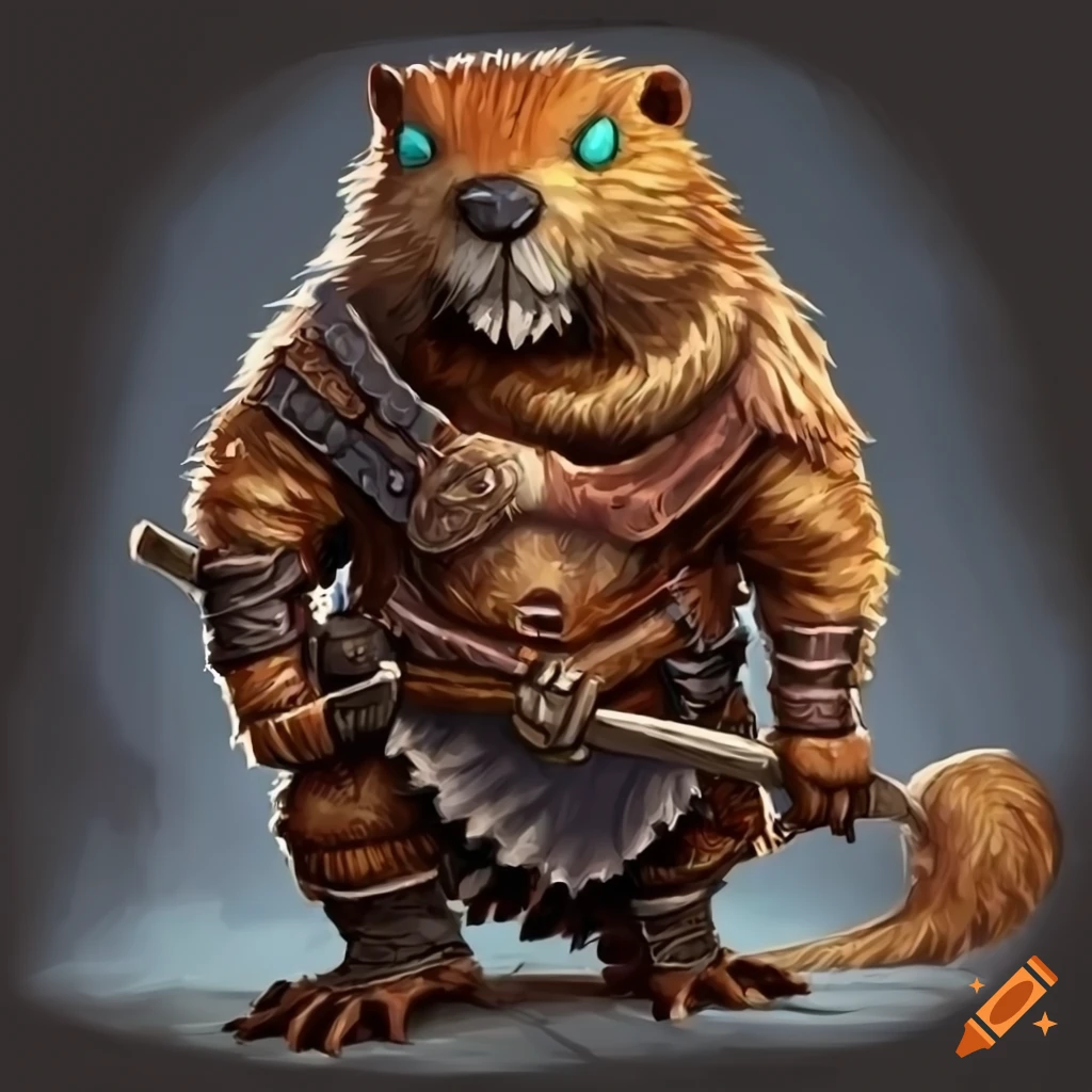 Dnd barbarian beaver