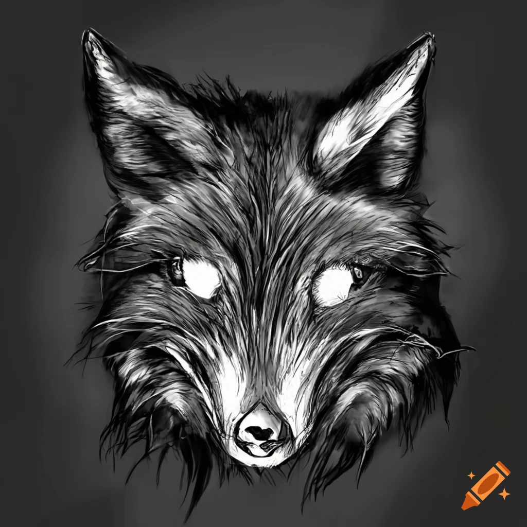 Demon fox on Craiyon