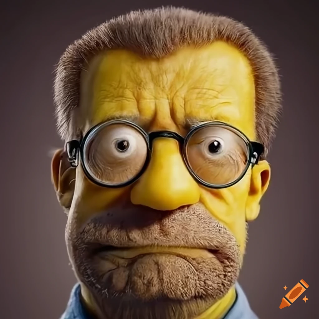 Image photorealistic of ned flanders like real person on Craiyon