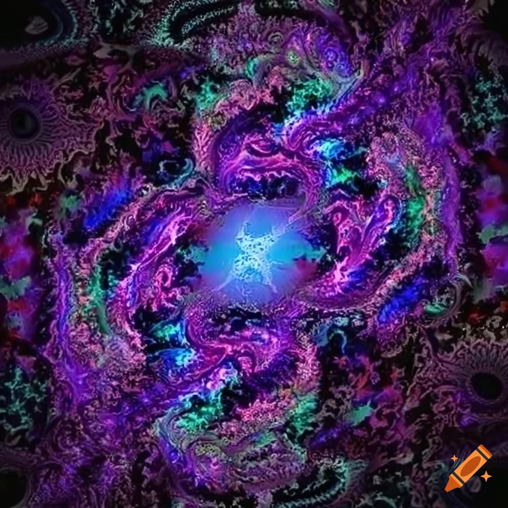 Ultraviolet fractal vortex